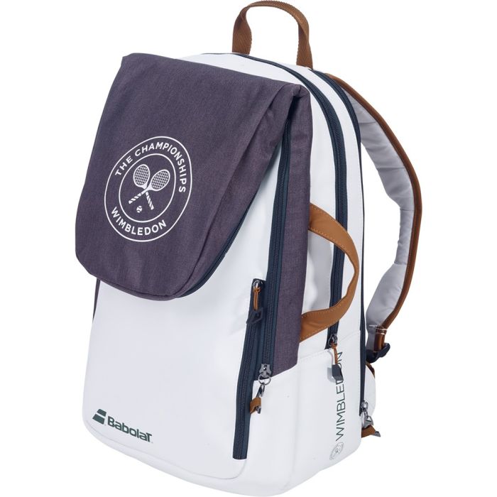 Babolat Pure Wimbledon Backpack - White & Grey