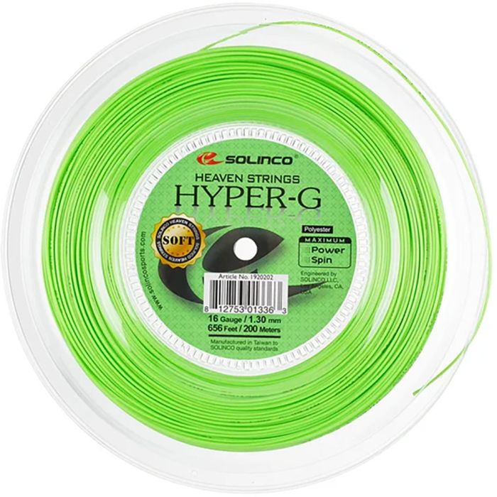 Solinco Hyper G Soft 16 String Reel (200 m)